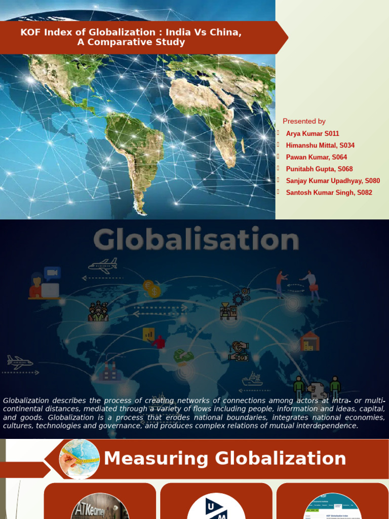KOF Index of Globlization - GBM Presentation - Updated and Final | PDF | Globalization | Foreign ...