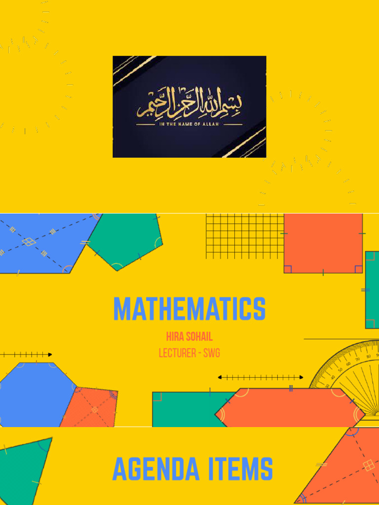 MATHS SLIDES PPTX | PDF