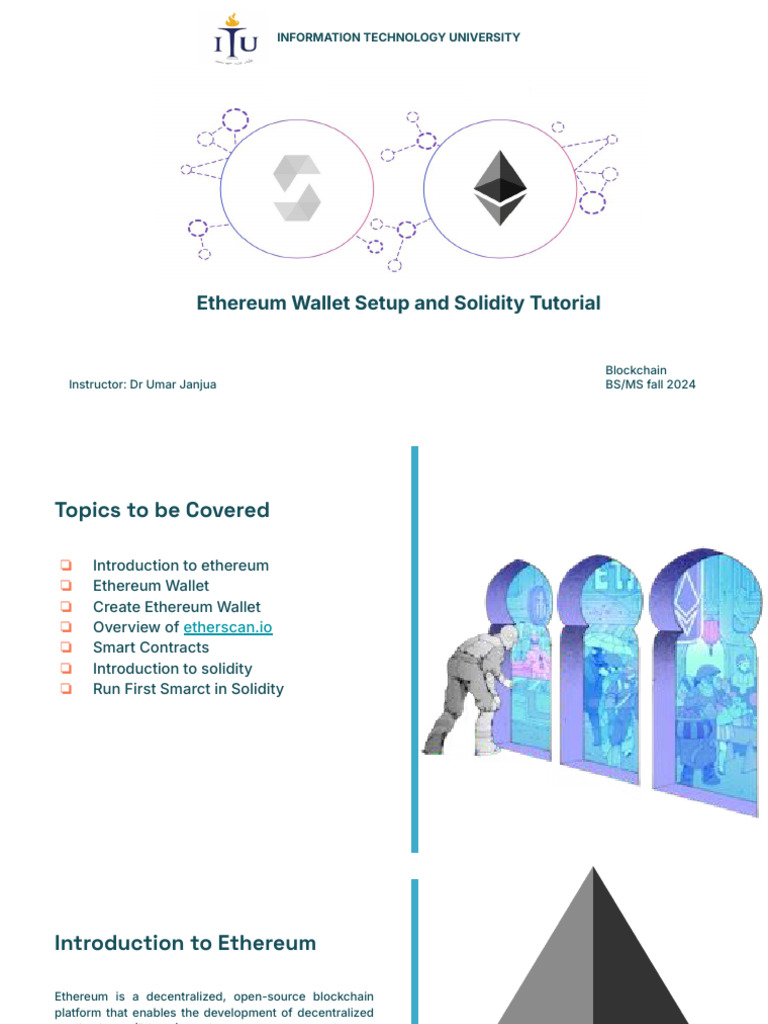 Ethereum wallet and solidity tutorial | PDF | Data Type | Computer Security