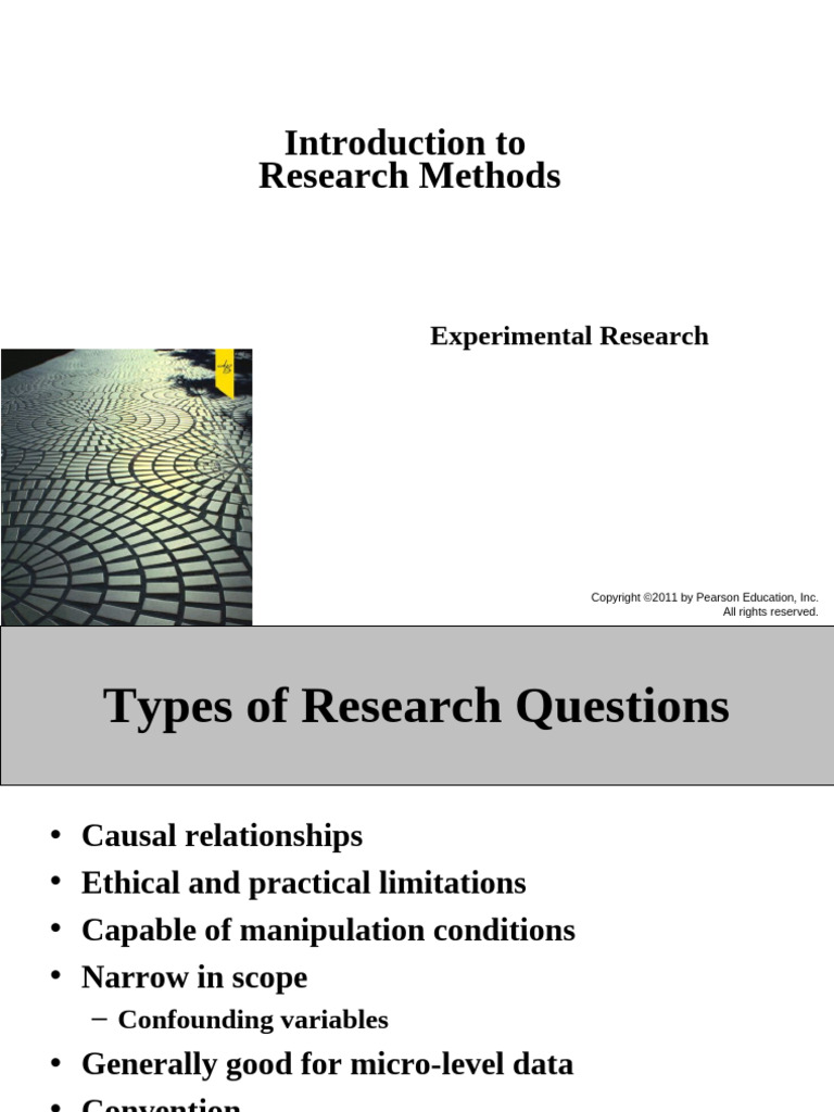 Chapter 09 - Experimental Research - 7e | PDF | Experiment | Design Of Experiments