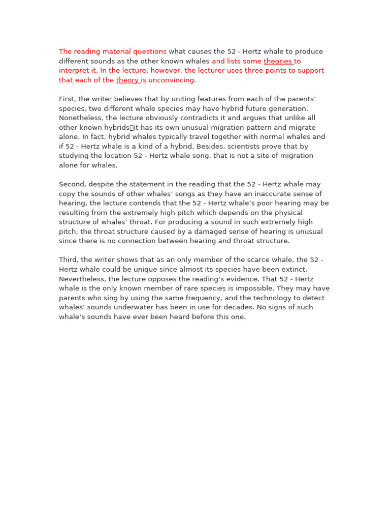 The Writer Doubts What Causes The 52 | PDF