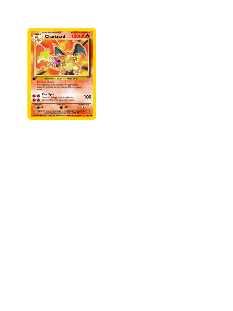 Charizard | PDF