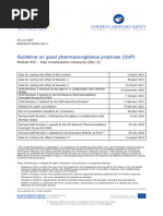 Draft Guideline Good Pharmacovigilance Practices GVP Module Ix Signal ...