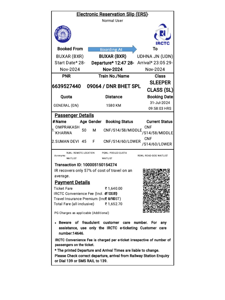 IRCTC Next Generation eTicketing System | PDF | Identity Document | Payments