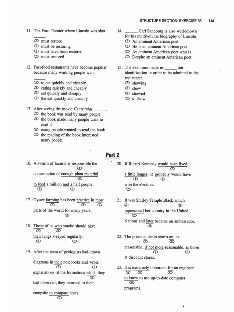 Error Analysis Toefl 2 | PDF