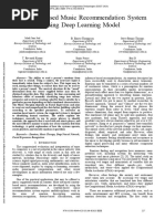 Emotion Based Music Recommendation System | PDF | Deep Learning ...