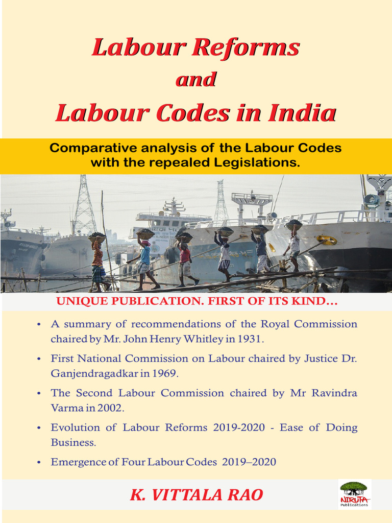 Labour Reforms and Labour Codes in India | PDF | Cost Of Living ...