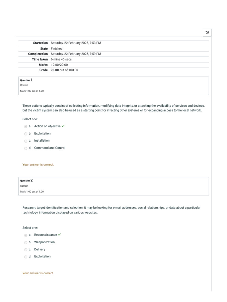 Midterm Quiz 2 - Attempt Review | PDF | Malware | Information Technology