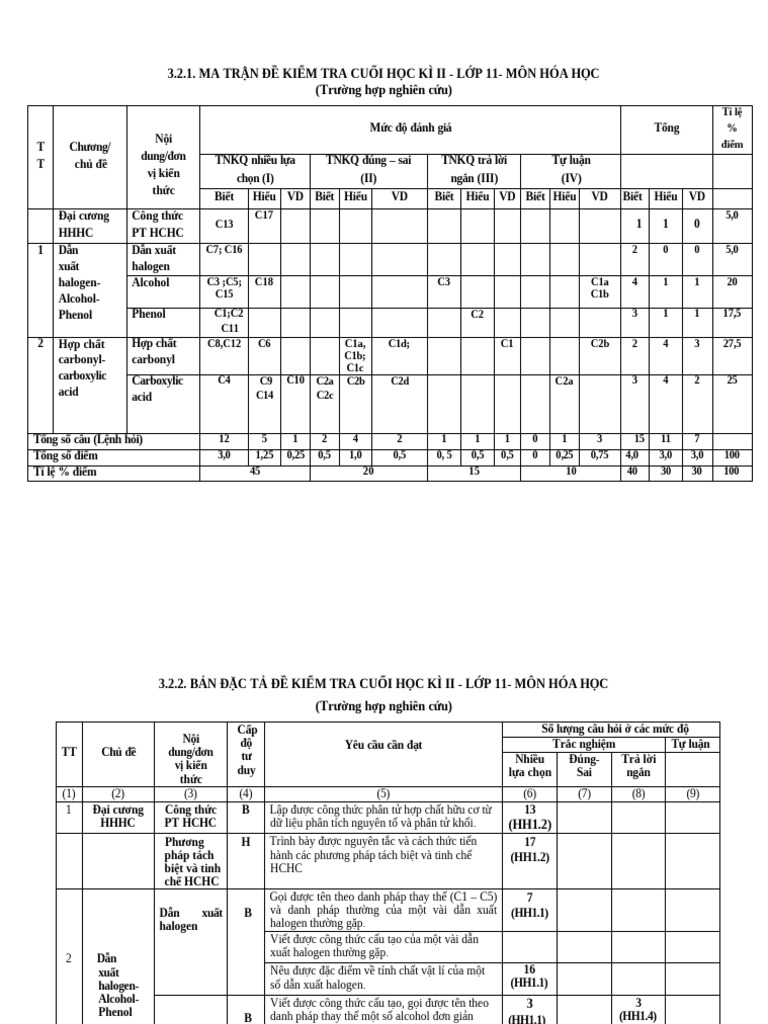 Nhóm 8 Cuối Học Kì II Lớp 11 | PDF