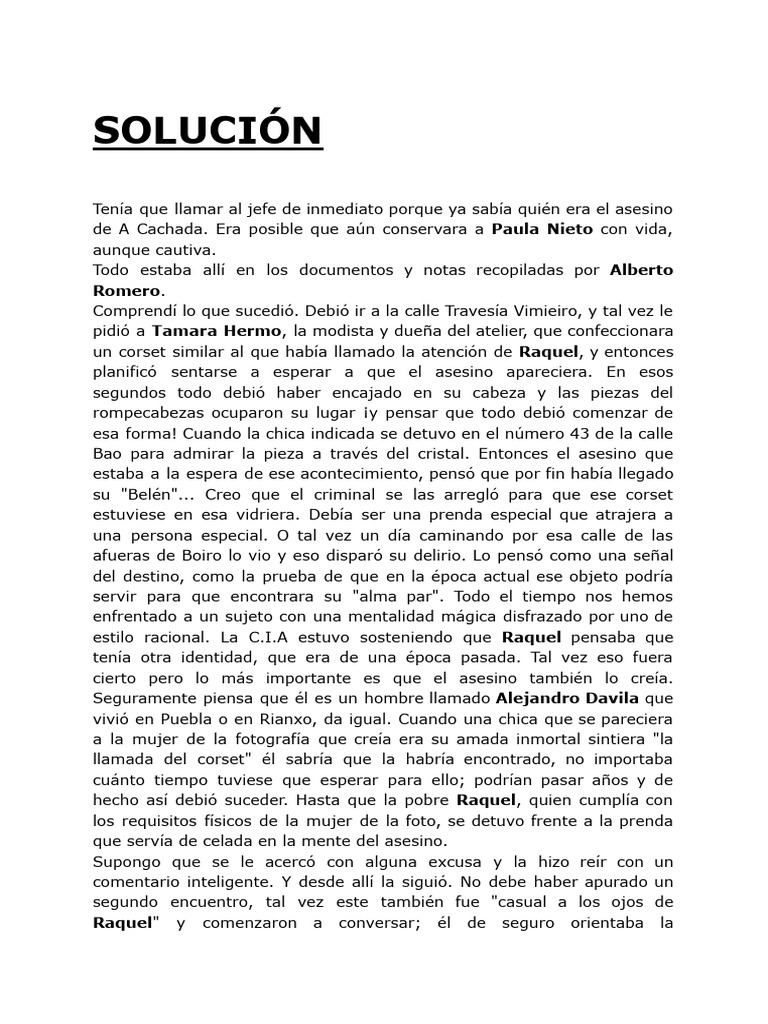 Final Solucion Caso Raquel | PDF