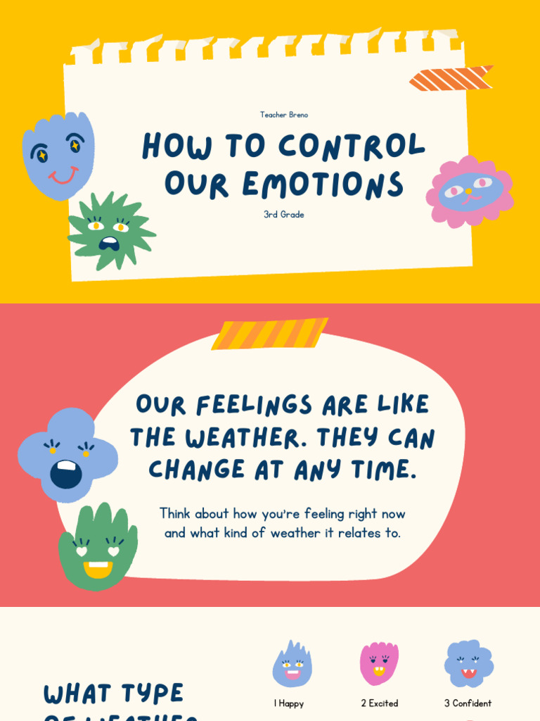 How to Control Your Emotions | PDF