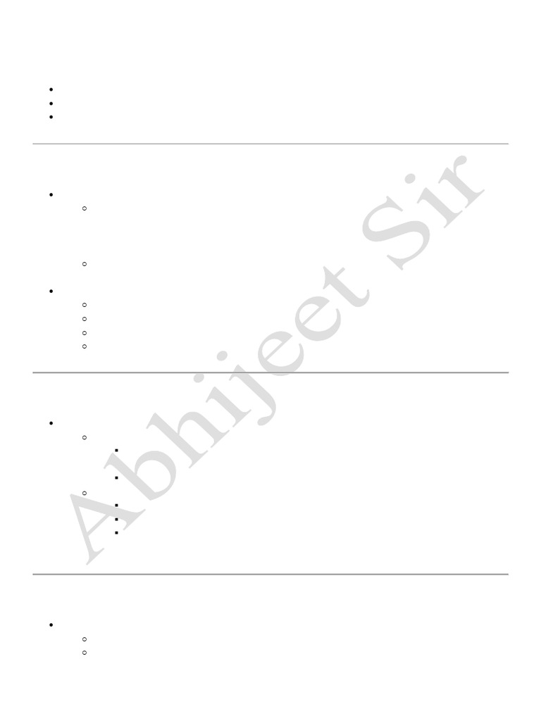 Short Notes 13th February Current Affairs by Abhijeet Sir | PDF ...