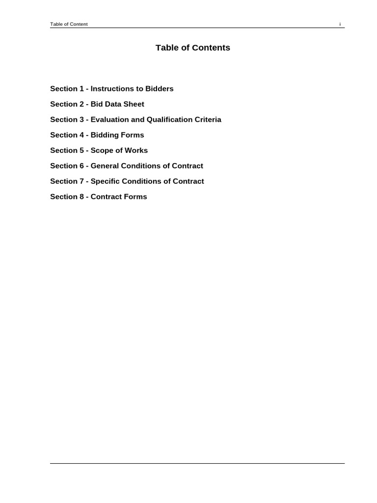 TOC Final Multipurpose | PDF