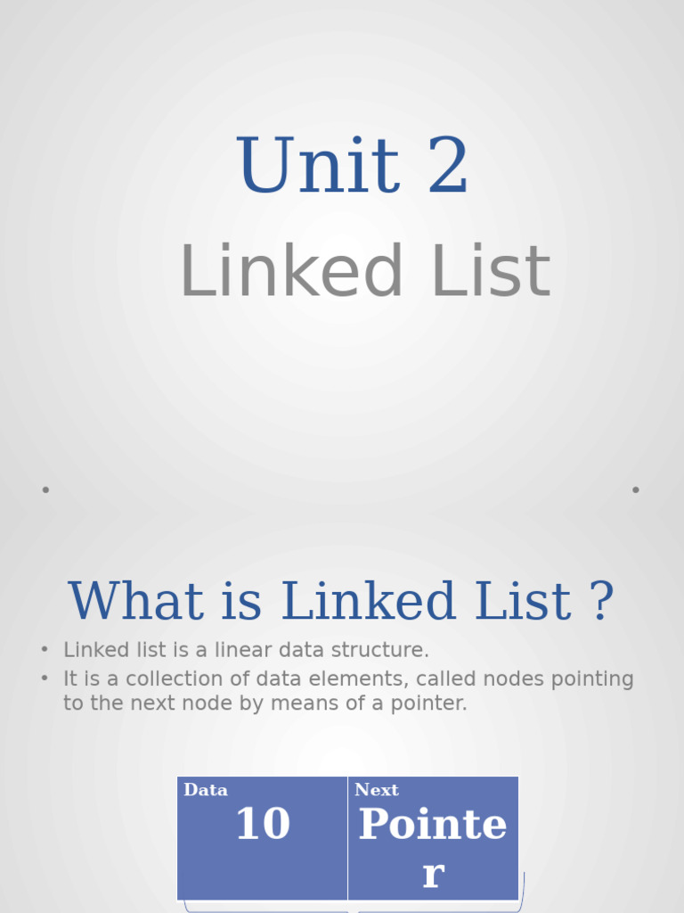 Advantages of Linked List Types | PDF | Pointer (Computer Programming) | Computer Programming