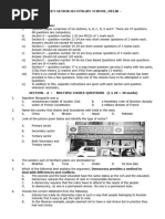Cbse Gr-9 SST Sample-Paper Annual-Exam Ay24-25 | PDF | Legislature ...