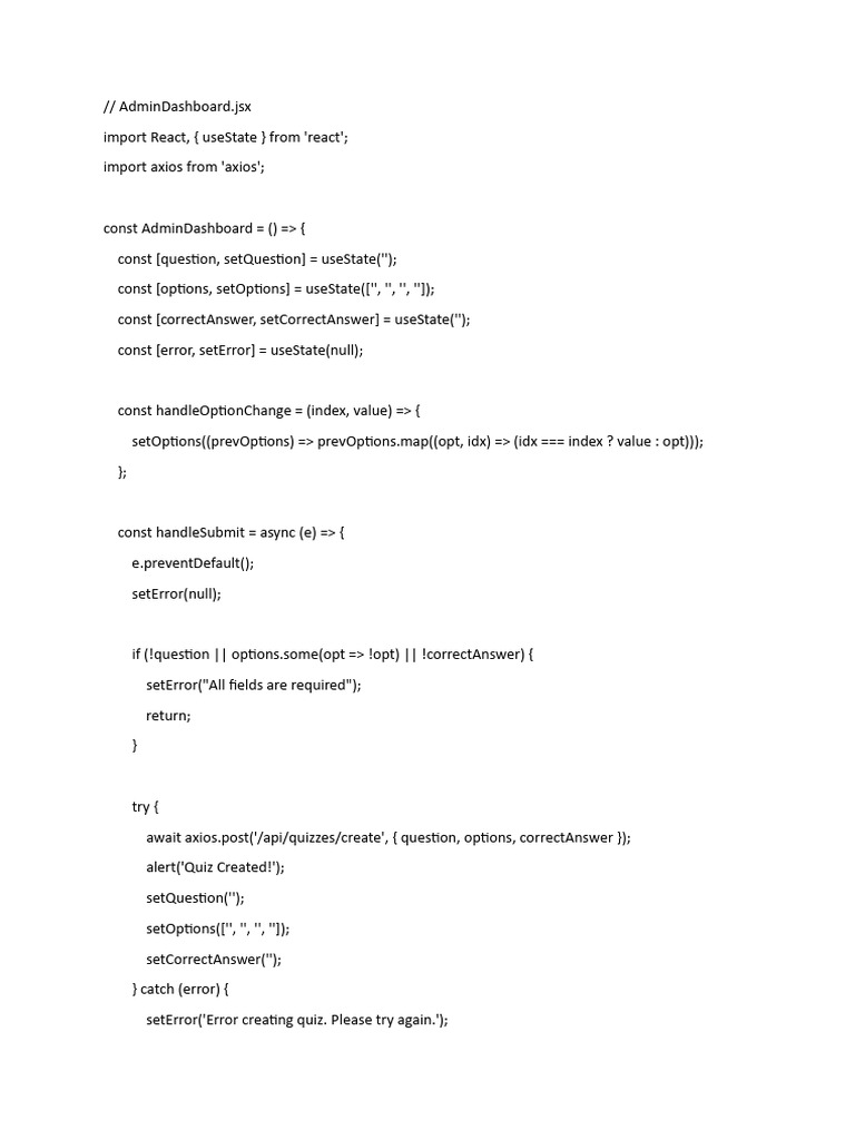 AdminDashboard_2 | PDF | Design | Computer Programming