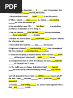 DOLCH BASIC SIGHT WORD LIST - docxGRADE 1 | PDF