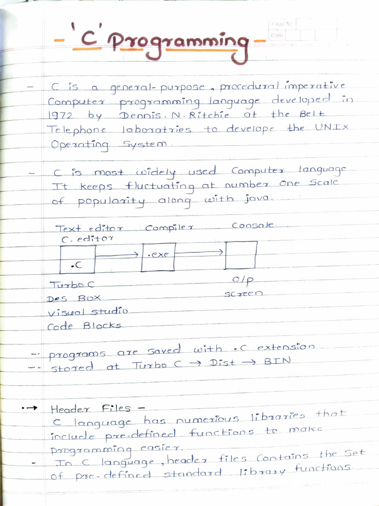 Lecture 1-Introduction To C | PDF | Computer Engineering | Software Engineering