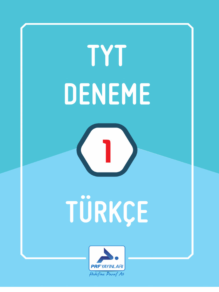 Paraf 15li Türkçe Deneme | PDF