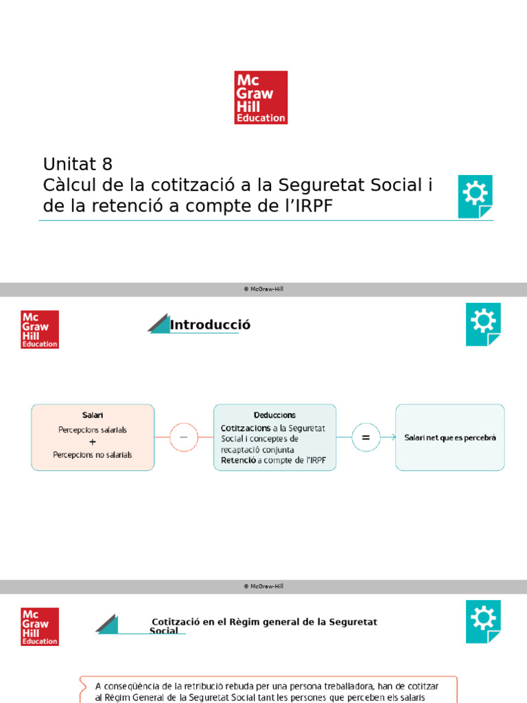 Tema 8 - Uf2 - Ra2 - Calcul de Cotitzacio A Segsoc | PDF