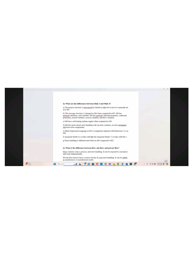 Mulesoft Balu Preparation | PDF