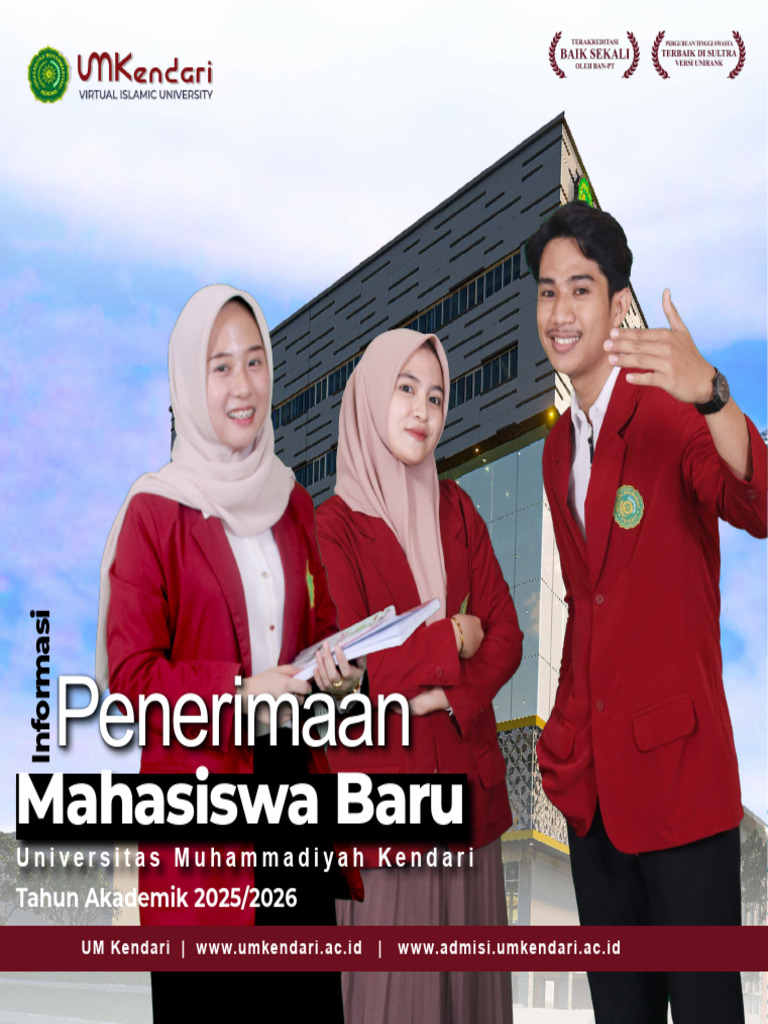 Pendaftaran Mahasiswa Baru UM Kendari 2025 | PDF