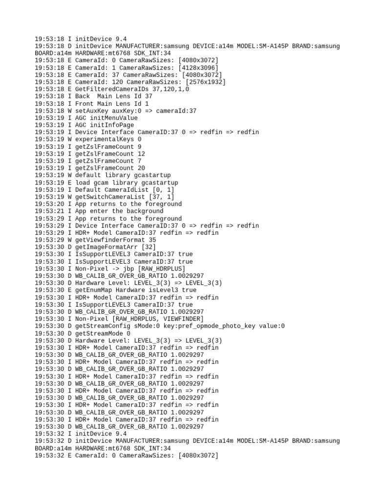 log_20250206 | PDF | Mobile Phones | Mobile Computers