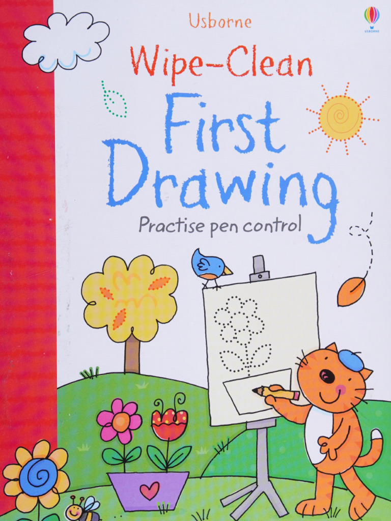 Wipe Clean First Drawing Usborne | PDF
