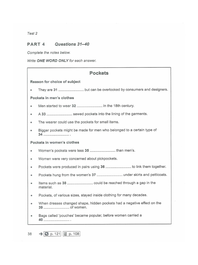 Listening Part 4 | PDF