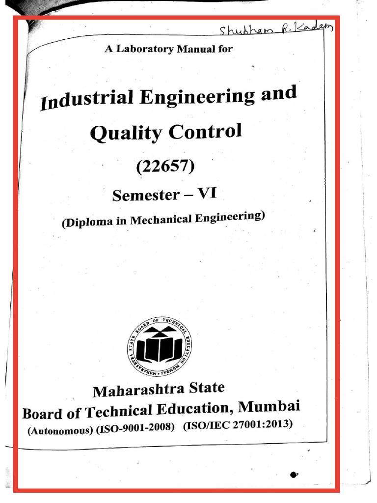 IEQ Solved Manual | PDF