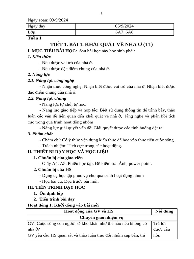 Khgd Cn6 24-25 Kì i | PDF