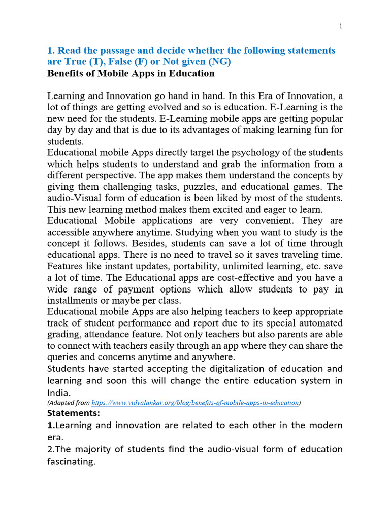 Grade 10 Unit 8 | PDF | Educational Technology | Mobile App