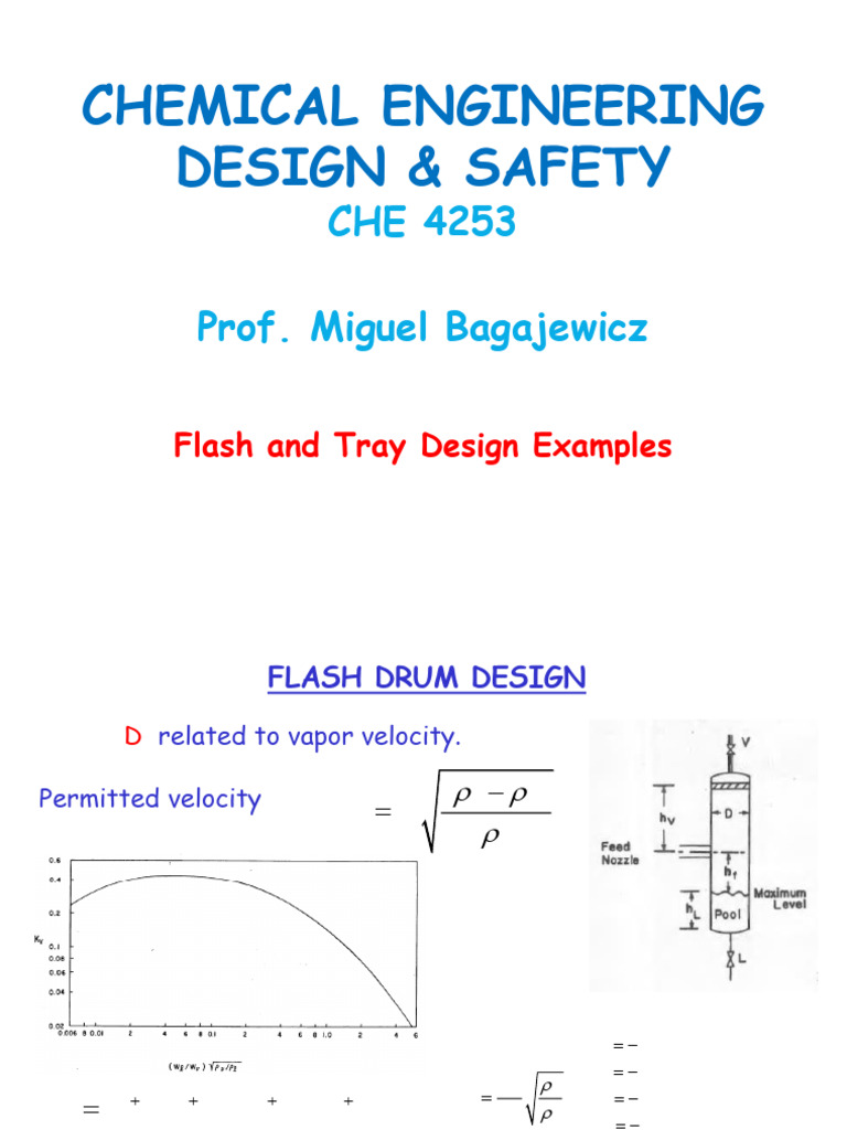 Flash and Column Design Exercises | PDF | Distillation | Separation Processes