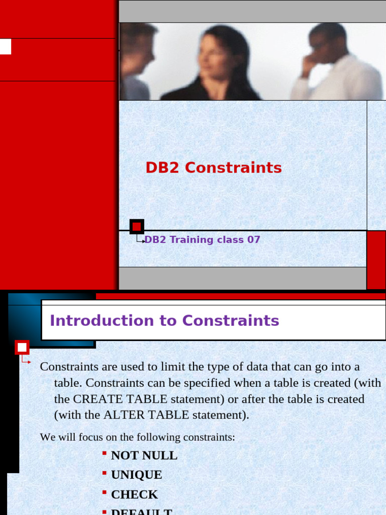 Db2 Trianing Class 07 | PDF | Relational Database | Database Index