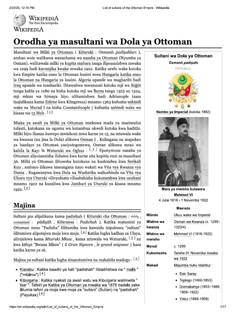 Dora Ya Ottoman | PDF
