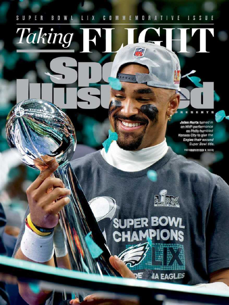 SI Super Bowl Commemorative - 2025 USA | PDF | Philadelphia Eagles ...