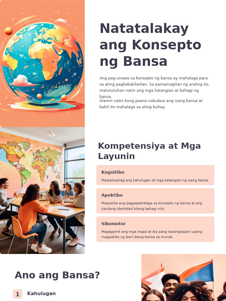 Natatalakay Ang Konsepto NG Bansa | PDF