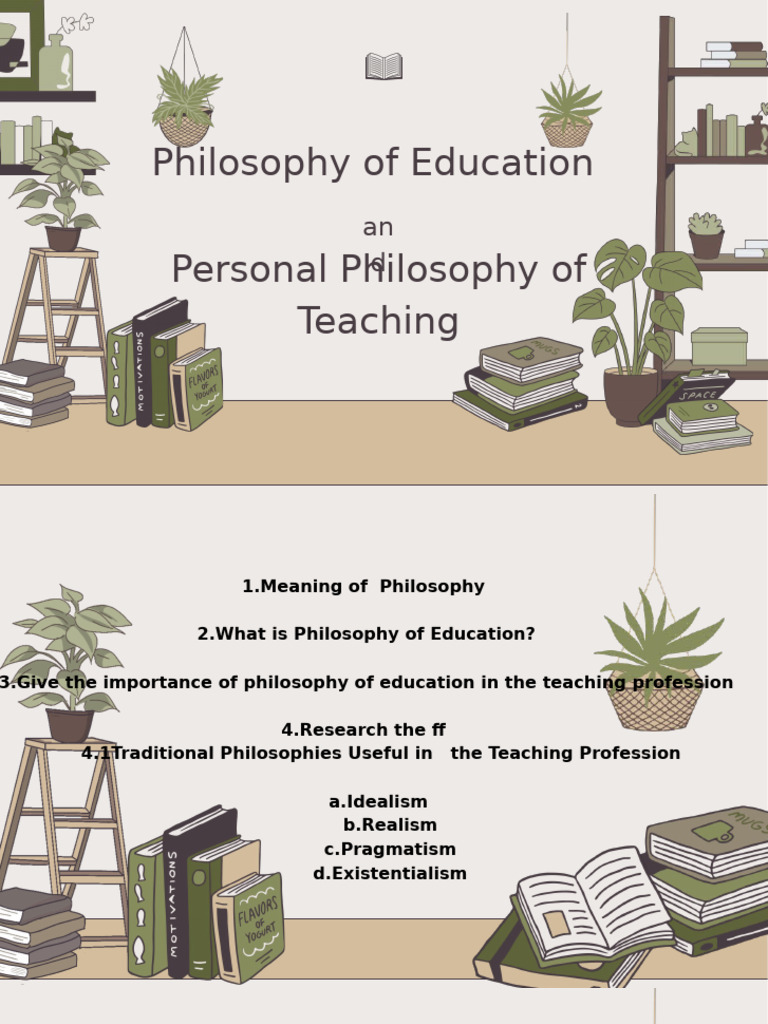 Hermida PPT, Profed - 20250303 - 045749 - 0000 | PDF | Philosophy Of Education | Pragmatism