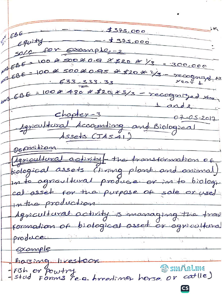 advance IAS 41 agriculture | PDF