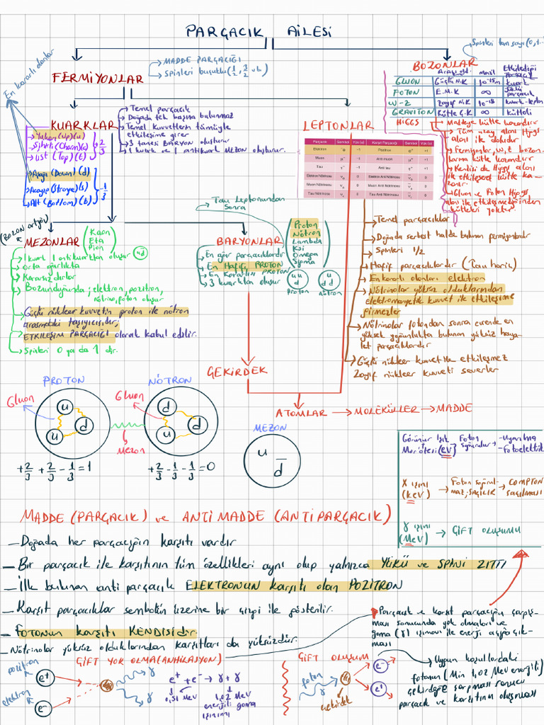 Atom Alti Parçaciklar - 250225 - 205907 | PDF