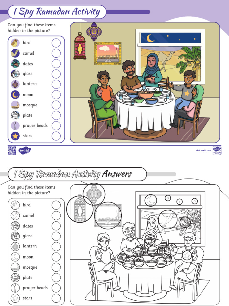 Ar Is 1675011193 I Spy Ramadan Activity - Ver - 2 | PDF