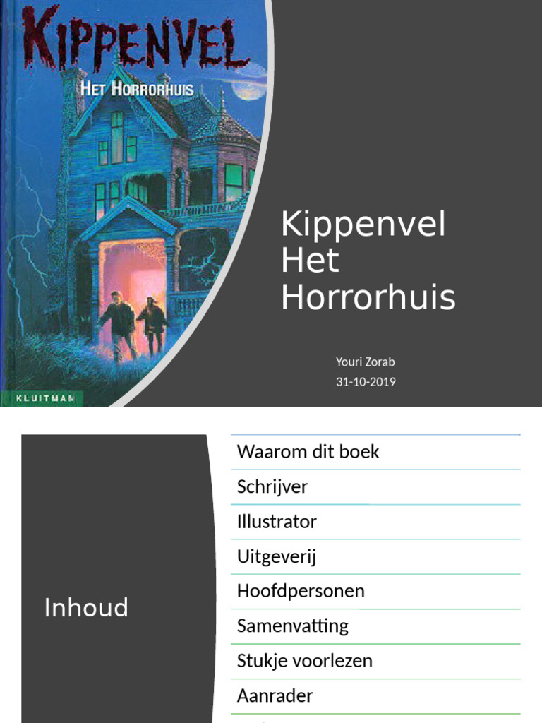 Kippenvel Het Horrorhuis Youri v3 | PDF
