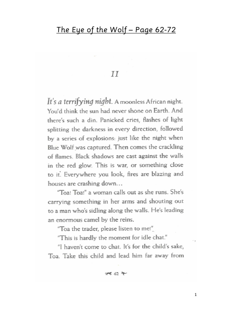 The Eye of The Wolf - Page 62 72 | PDF | Linguistic Typology | Language ...