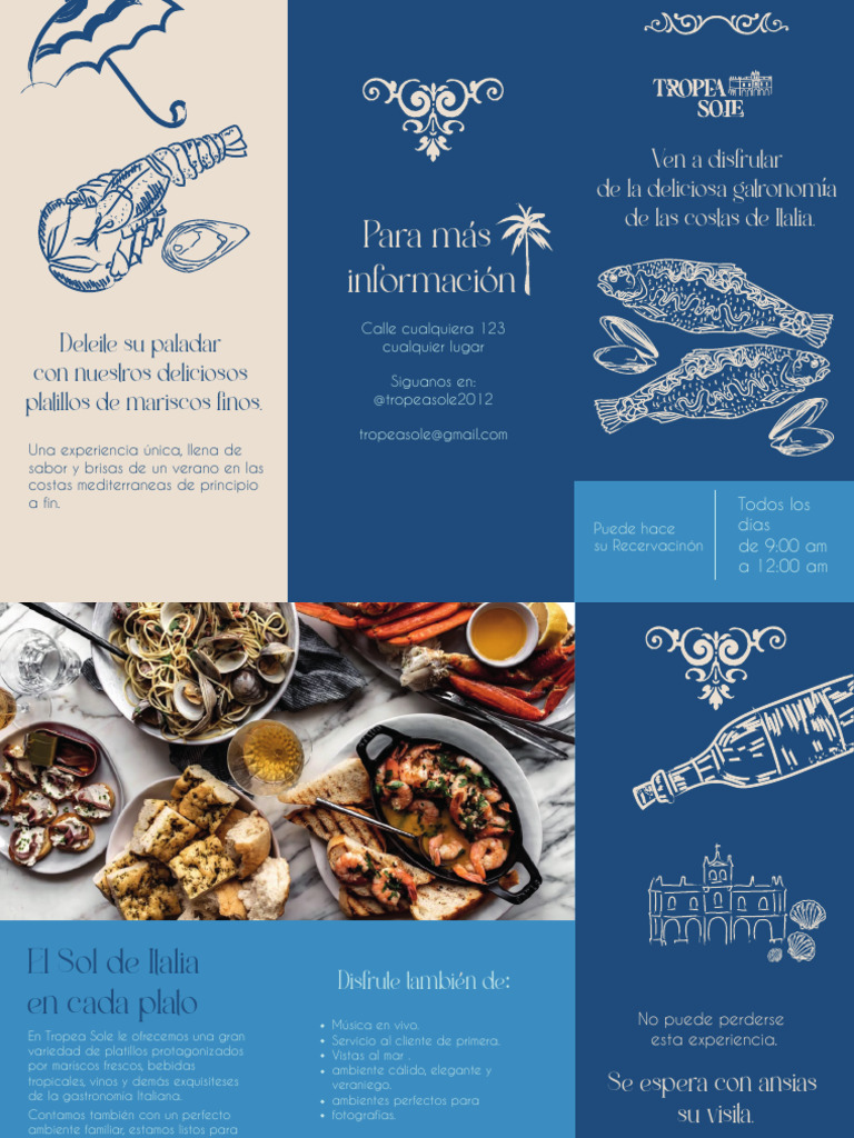 Tropea Sole Folleto | PDF