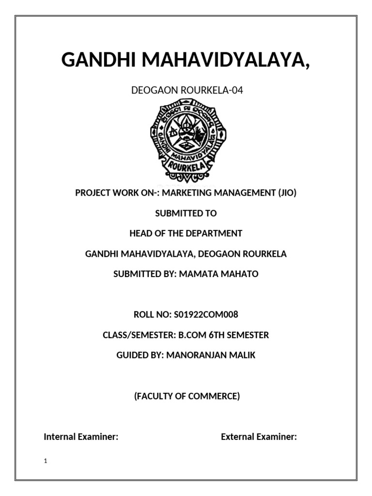 +3 Project Front Pagessss-1 | PDF | Telecommunications | Service Industries
