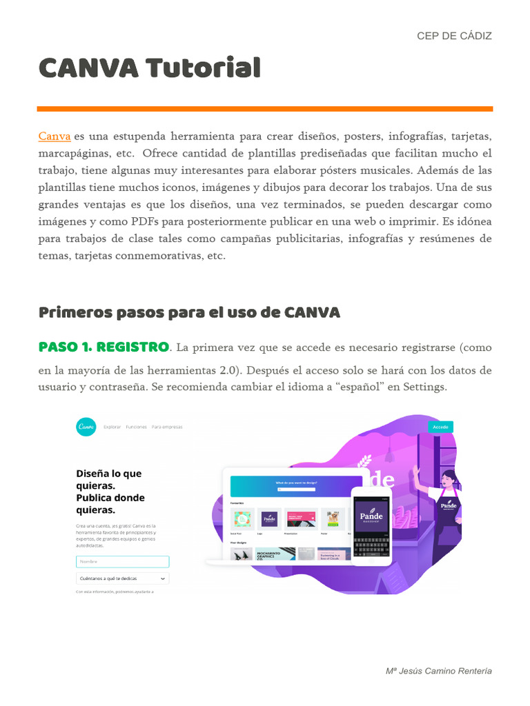 Tutorial de Canva para Infografías | PDF | Infografia | Informática