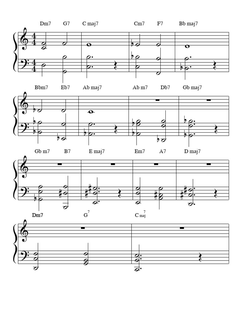 Guide Tone Exercise 03 | PDF