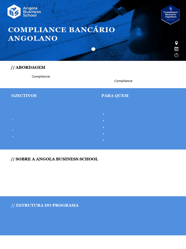 Compliance-DIGITAL-1 | PDF | Angola | Conformidade regulatória
