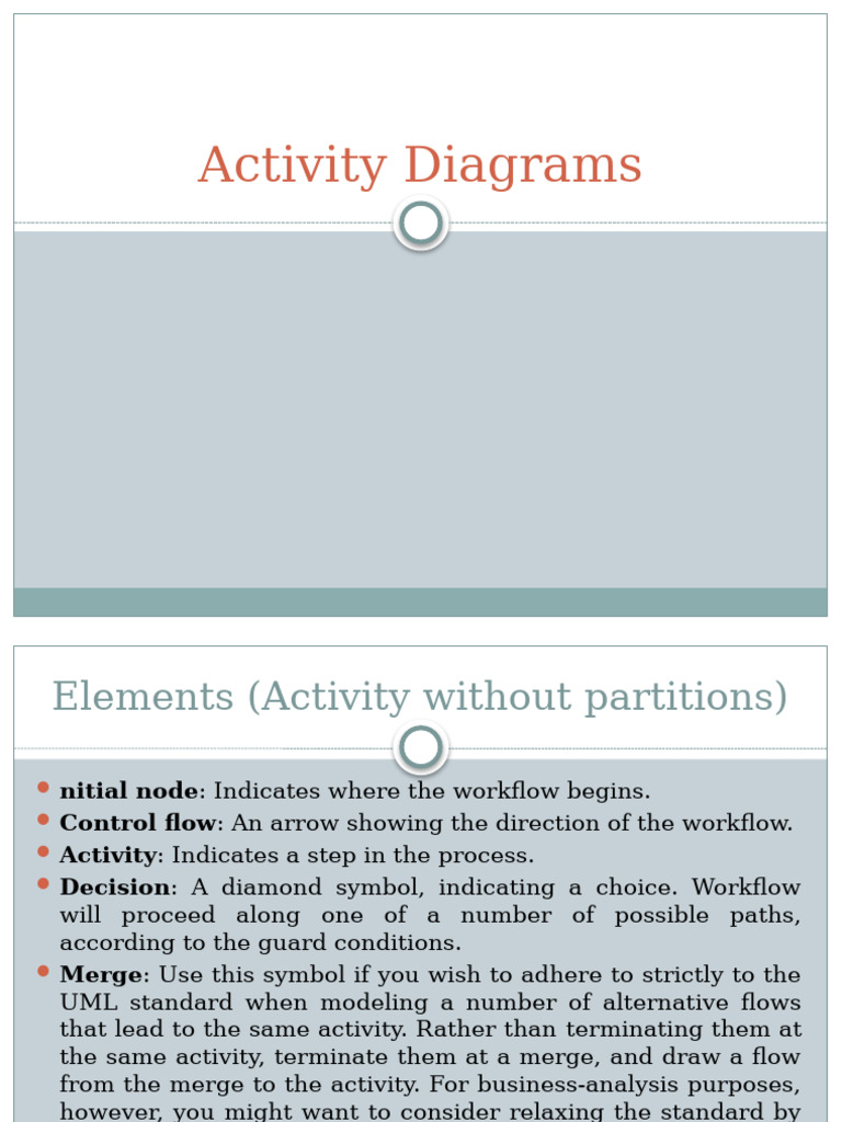 06.activity Diagrams | PDF | Unified Modeling Language | Software Engineering
