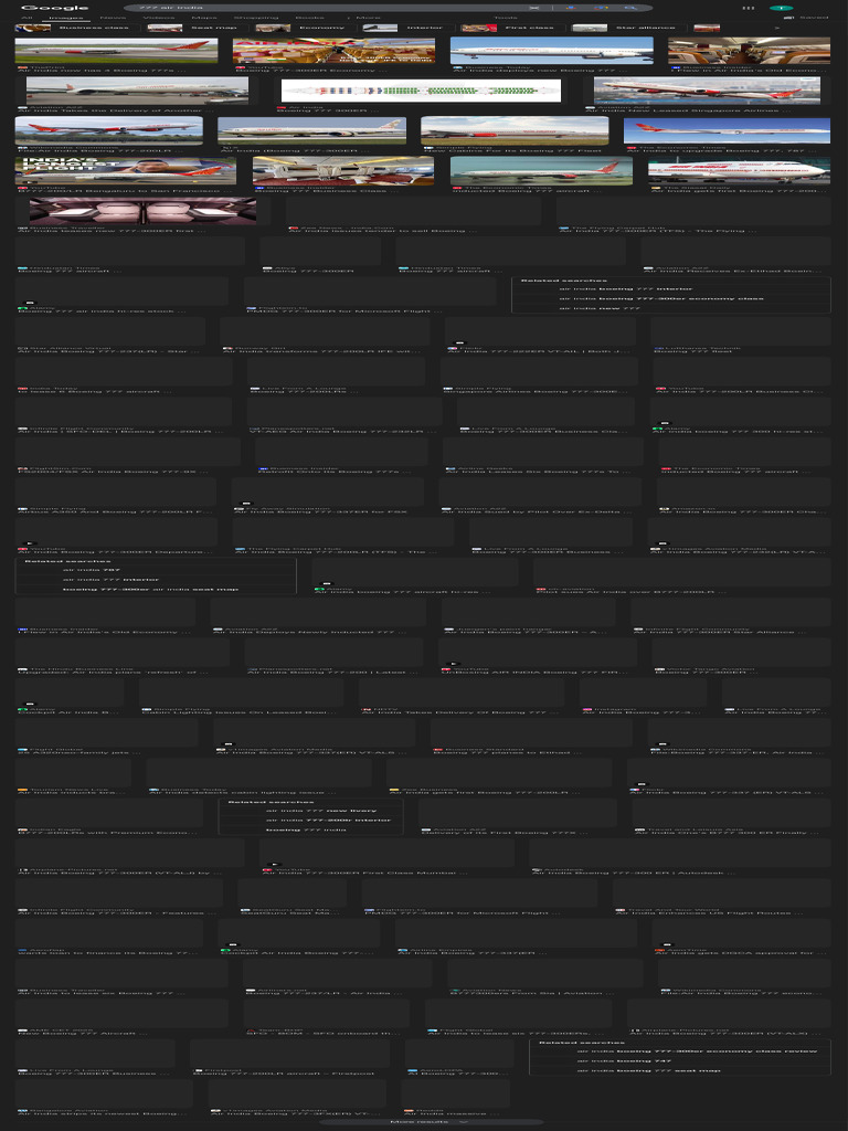 777 Air India - Google Search | PDF | Business Class | Boeing